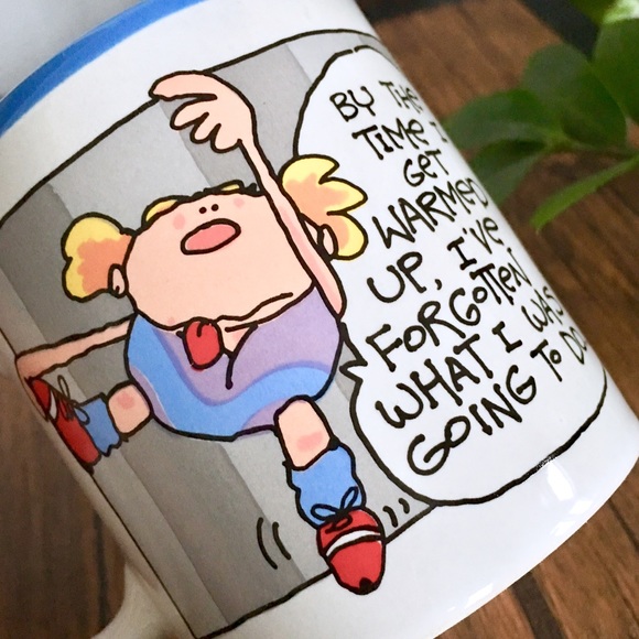Vintage | Dining | 987 Vintage Dabagian Mug Shots Comic Cartoon Cup ...